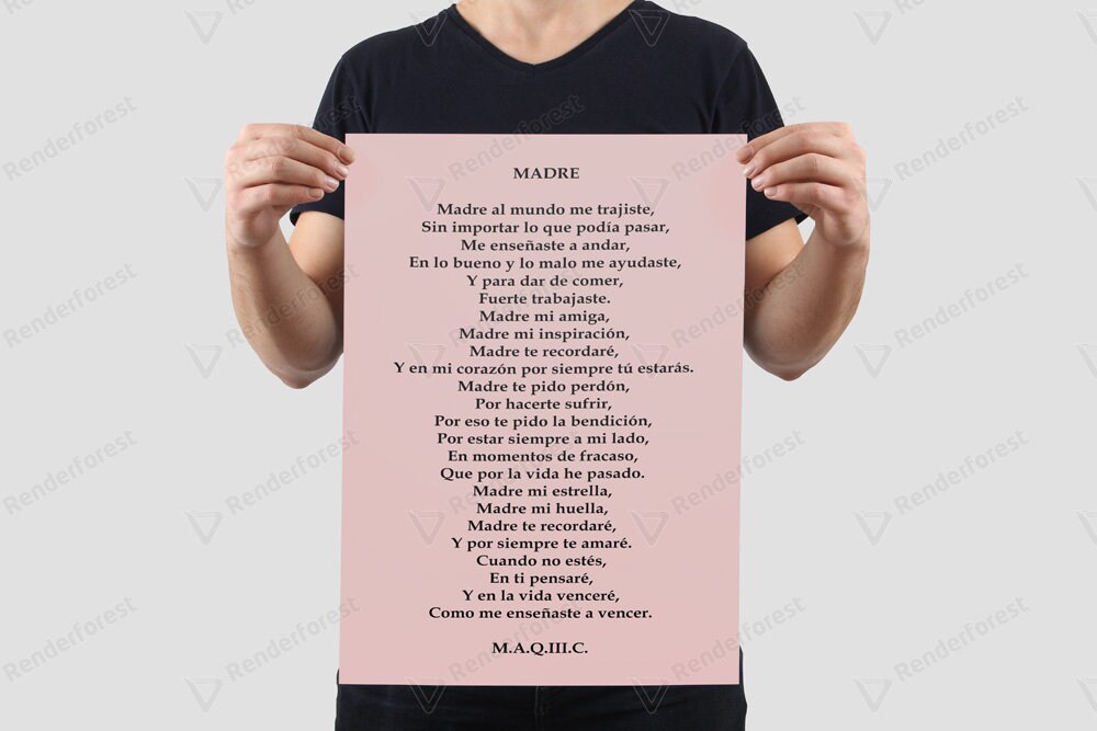 Mama, Mother, Mom, Poem, Poetry, Spanish Poem, Spanish, Poem, Poetry ...