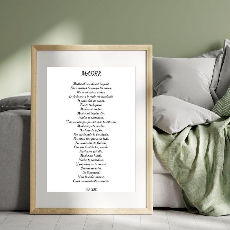 Mamá, Mother, Mom, Poem, Poetry, Spanish Poem, Spanish, Poema, Poesía ...