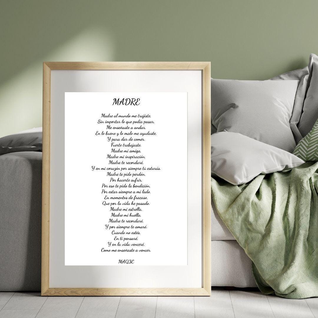 Mamá, Mother, Mom, Poem, Poetry, Spanish Poem, Spanish, Poema, Poesía ...