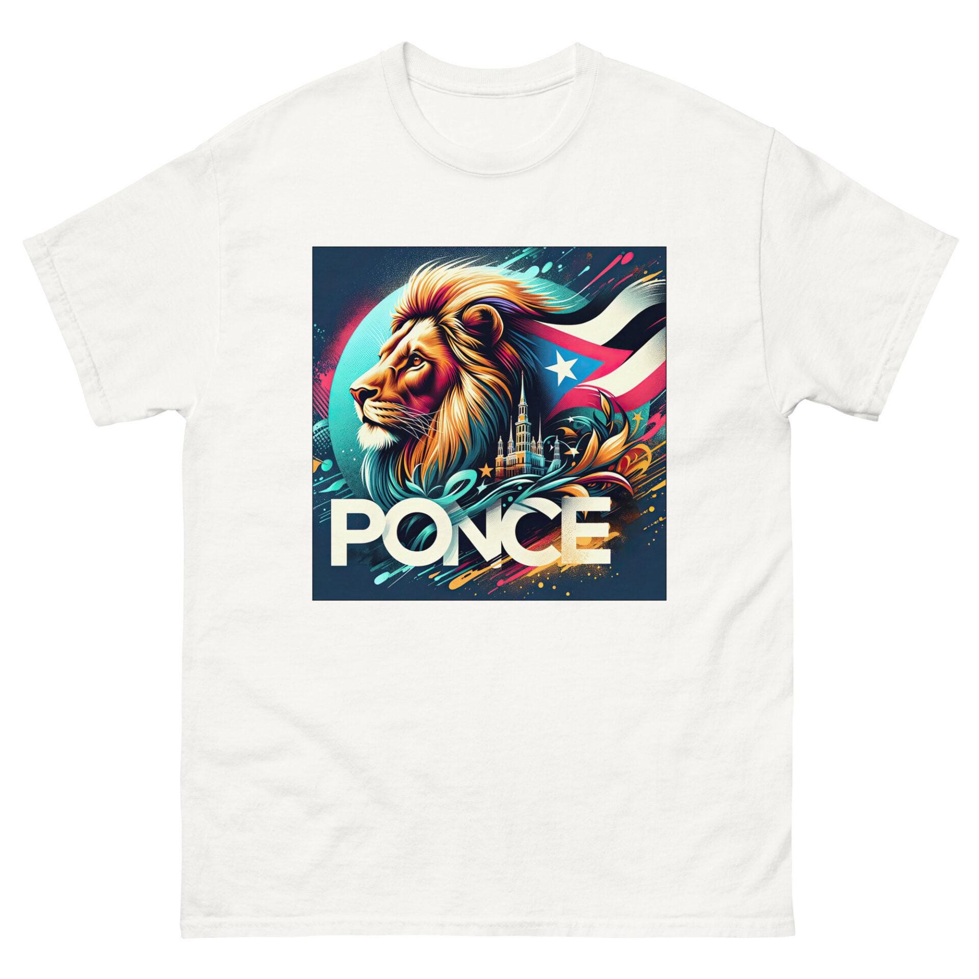 Art Lion of Ponce Puerto Rico, Lámina Digital De Prilo Boricua, Pride ...