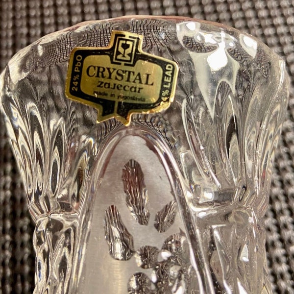 Yugoslavian Crystal - Etsy