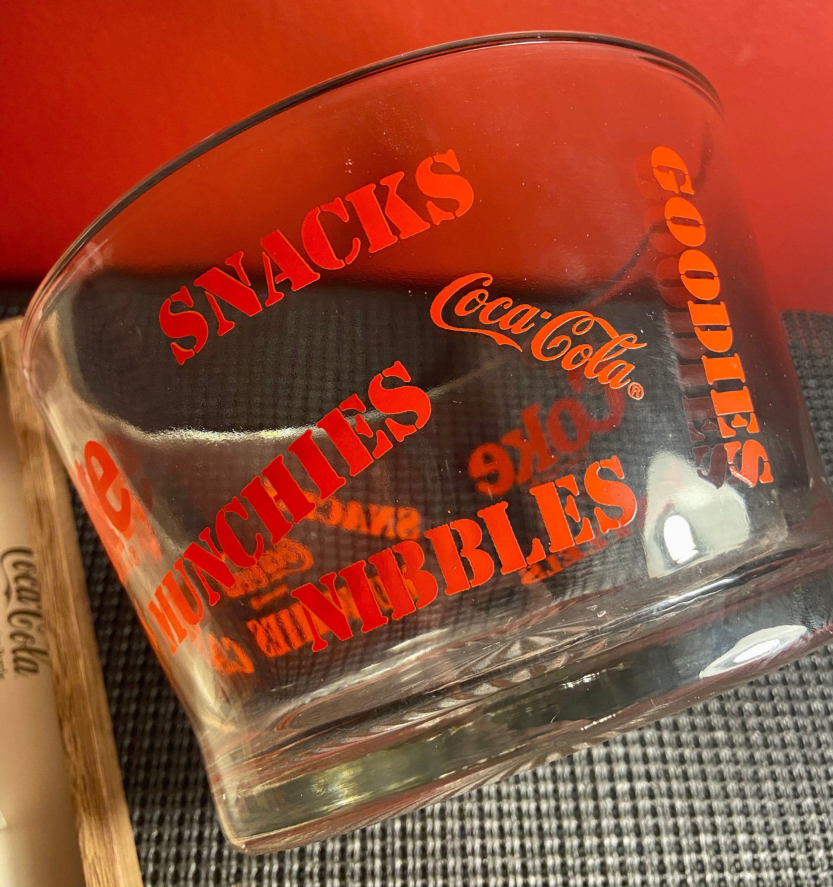 Coca-cola Glass Goodies Dish Full Lot - Etsy