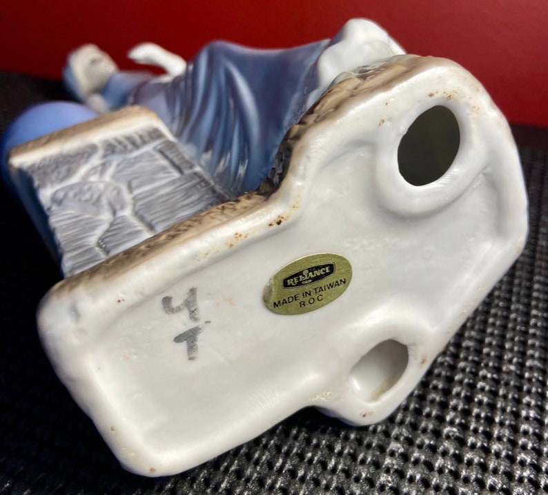 Reliance Taiwan Porcelain Figurine Lady Tall - Etsy