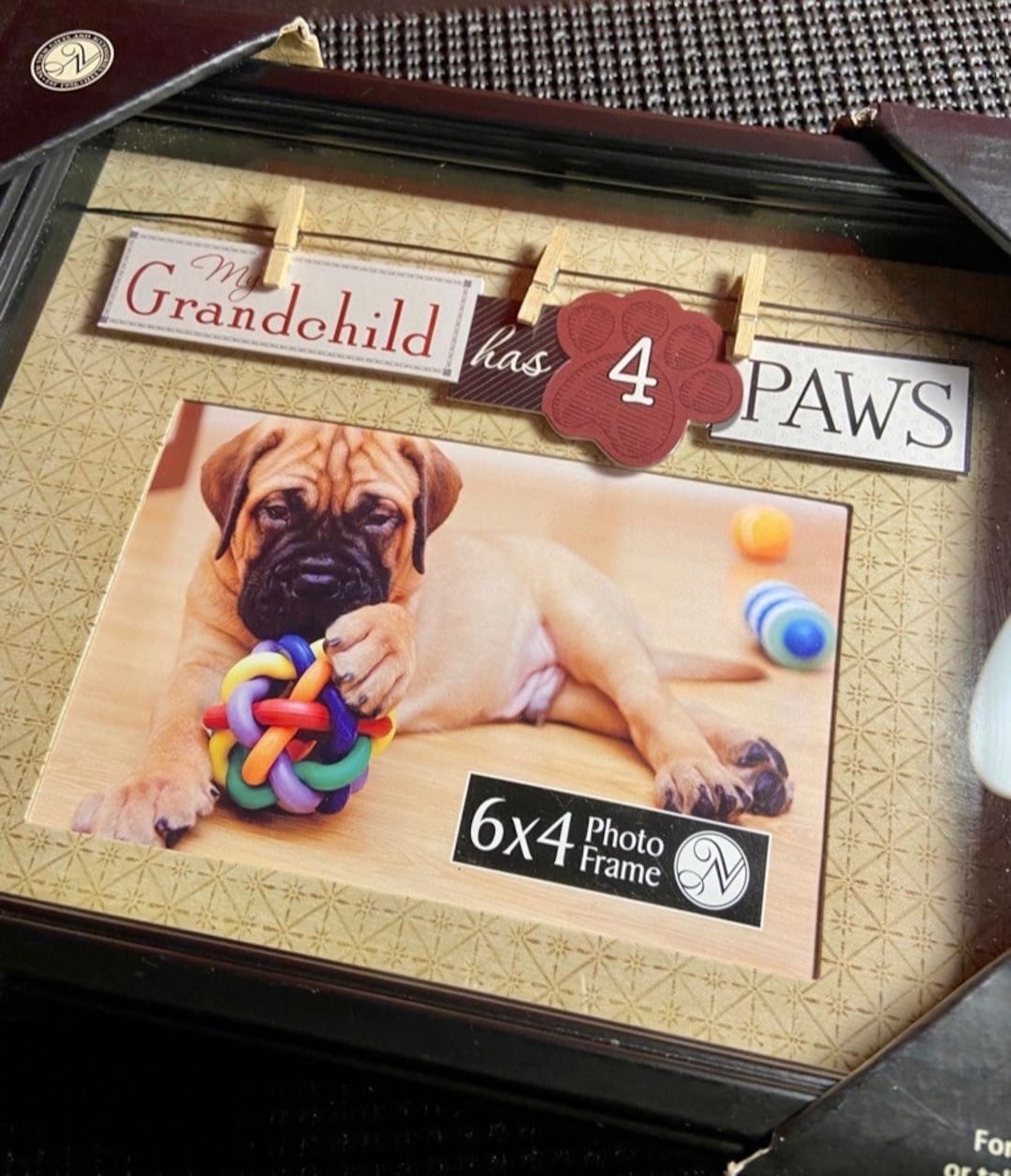 Dog Pet Picture Frame Wooden 6x4 With Glass - Etsy