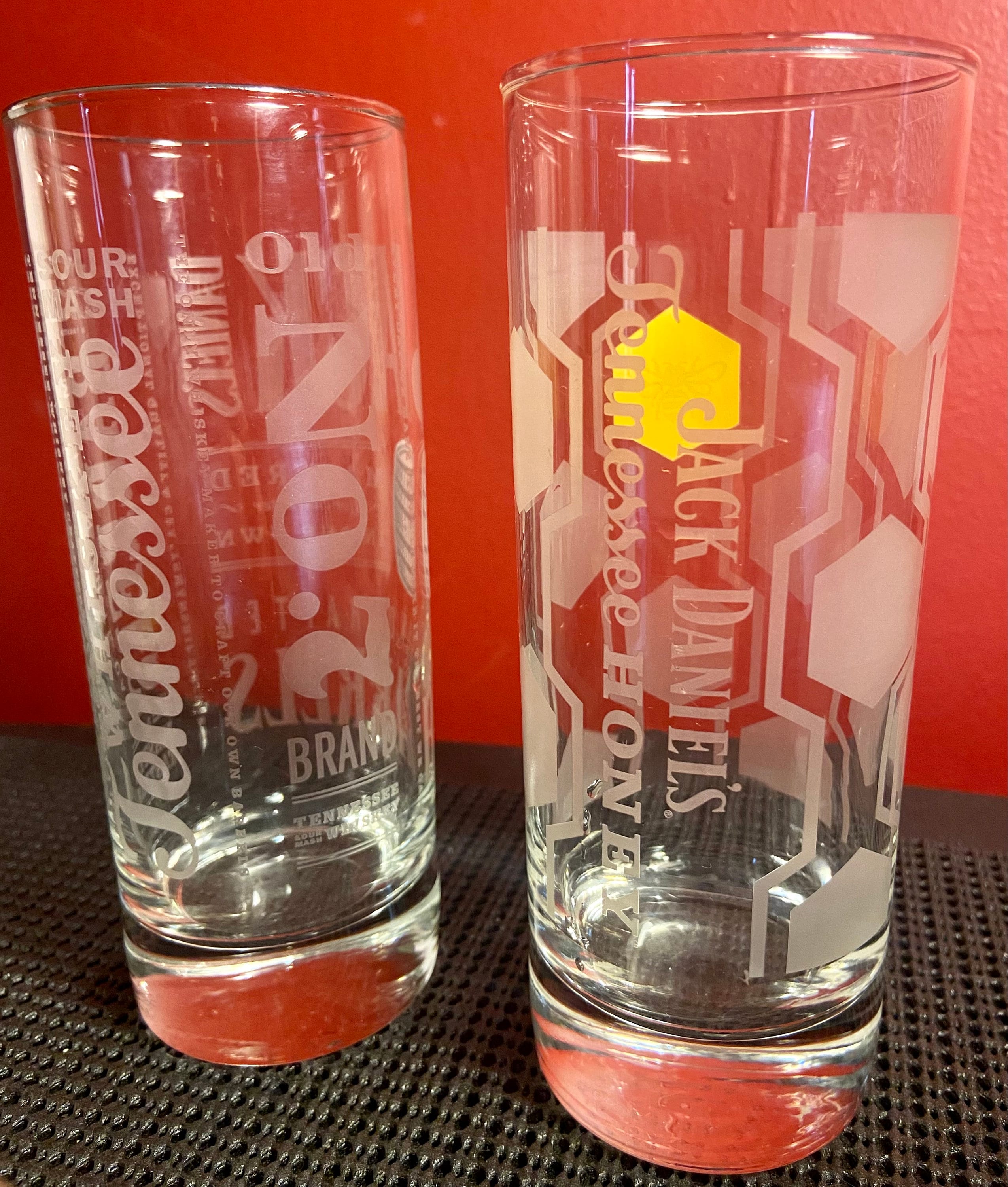 Jack Daniels Tennessee Honey Large Shot Glass Set Whiskey Glass - Etsy