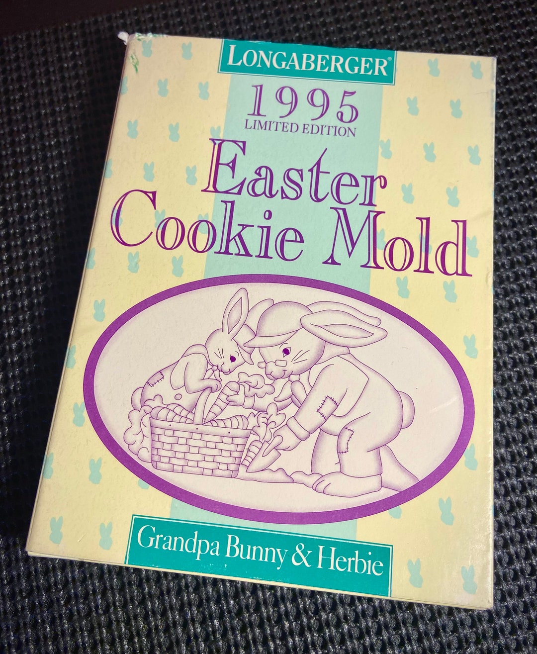 Longaberger 1995 Limited Edition Easter Cookie Mold - Etsy