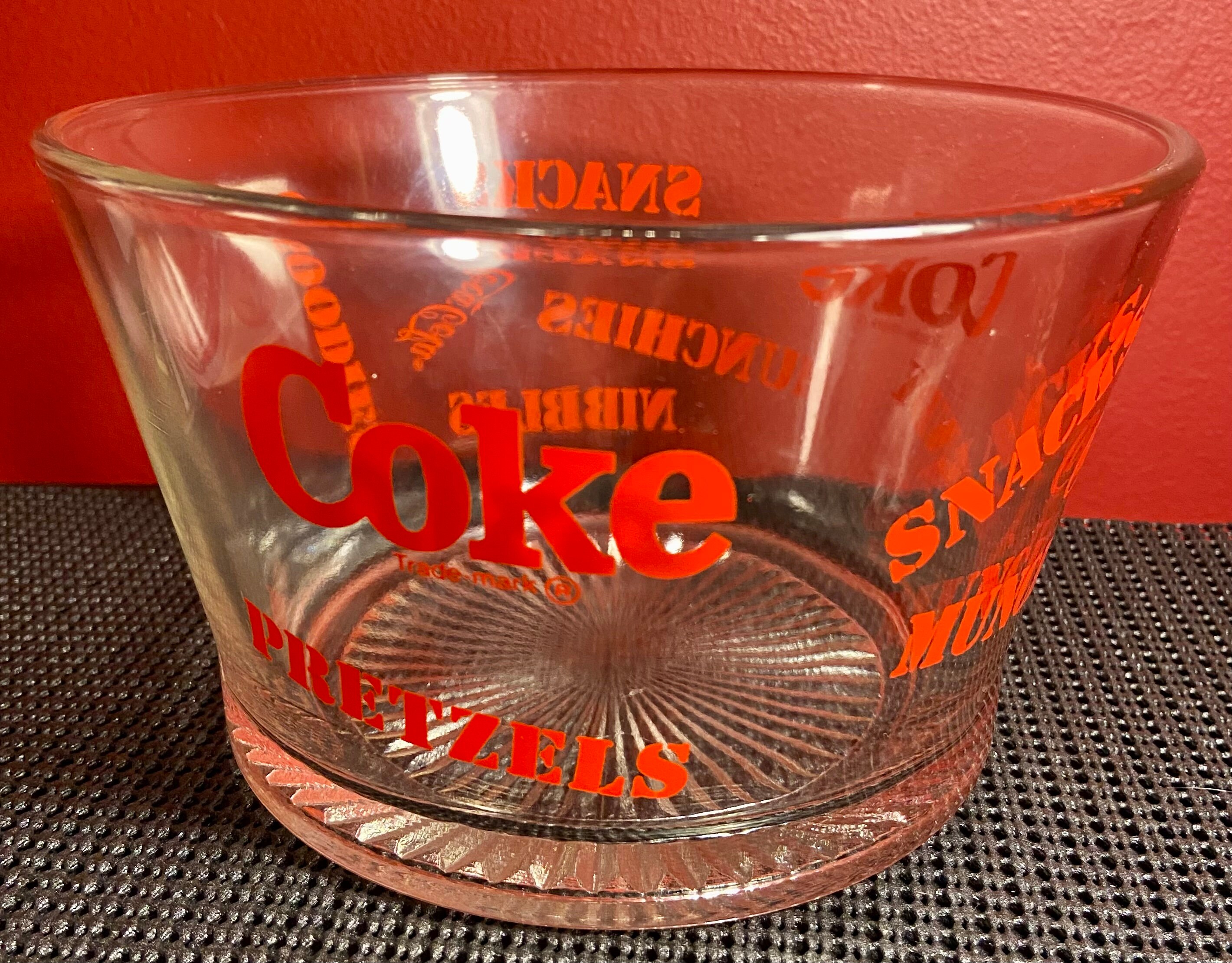 Coca-cola Glass Goodies Dish Full Lot - Etsy