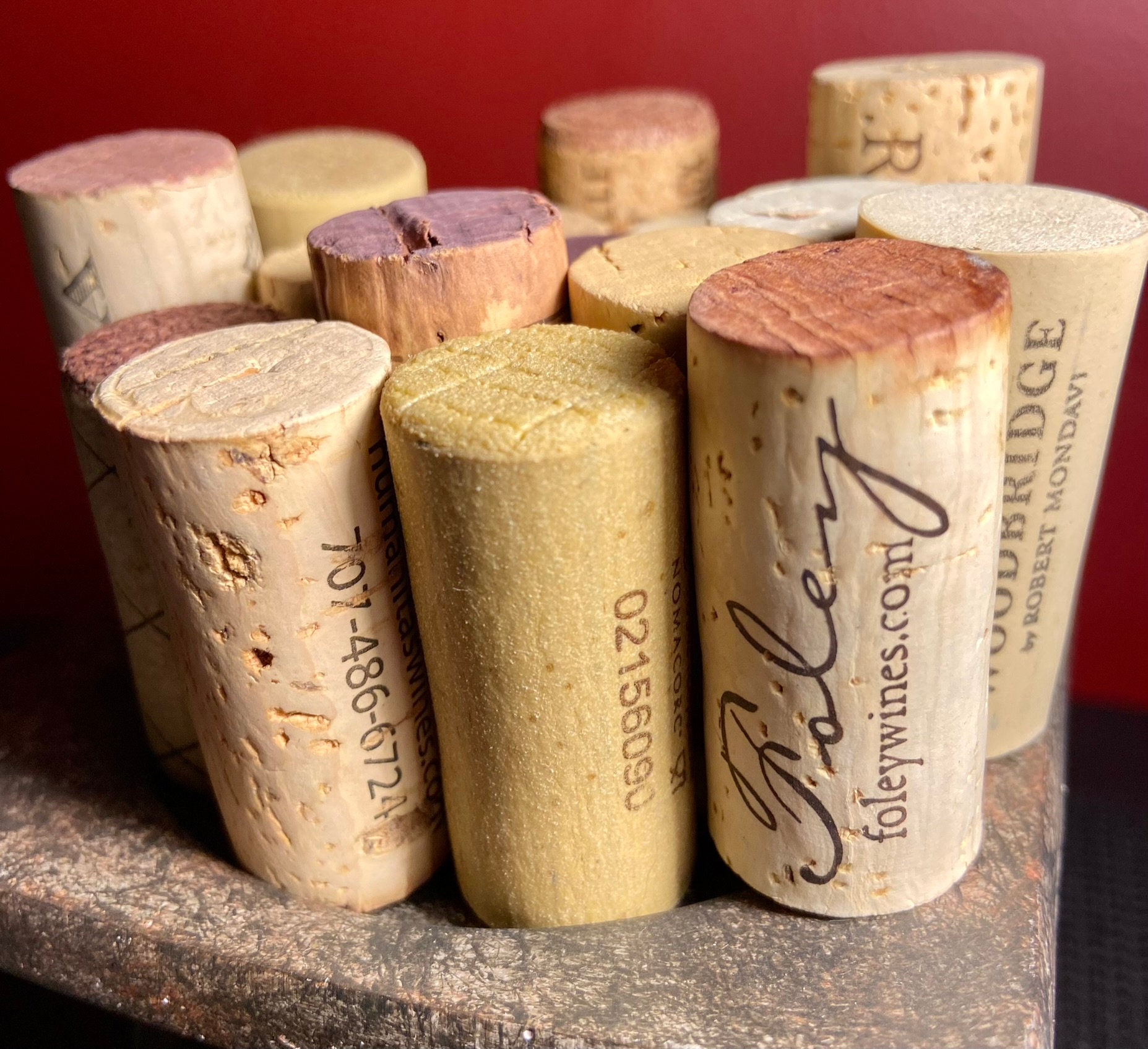 Wine Cork Lot Variety 20ct. Vintage Craft Supplies - Etsy