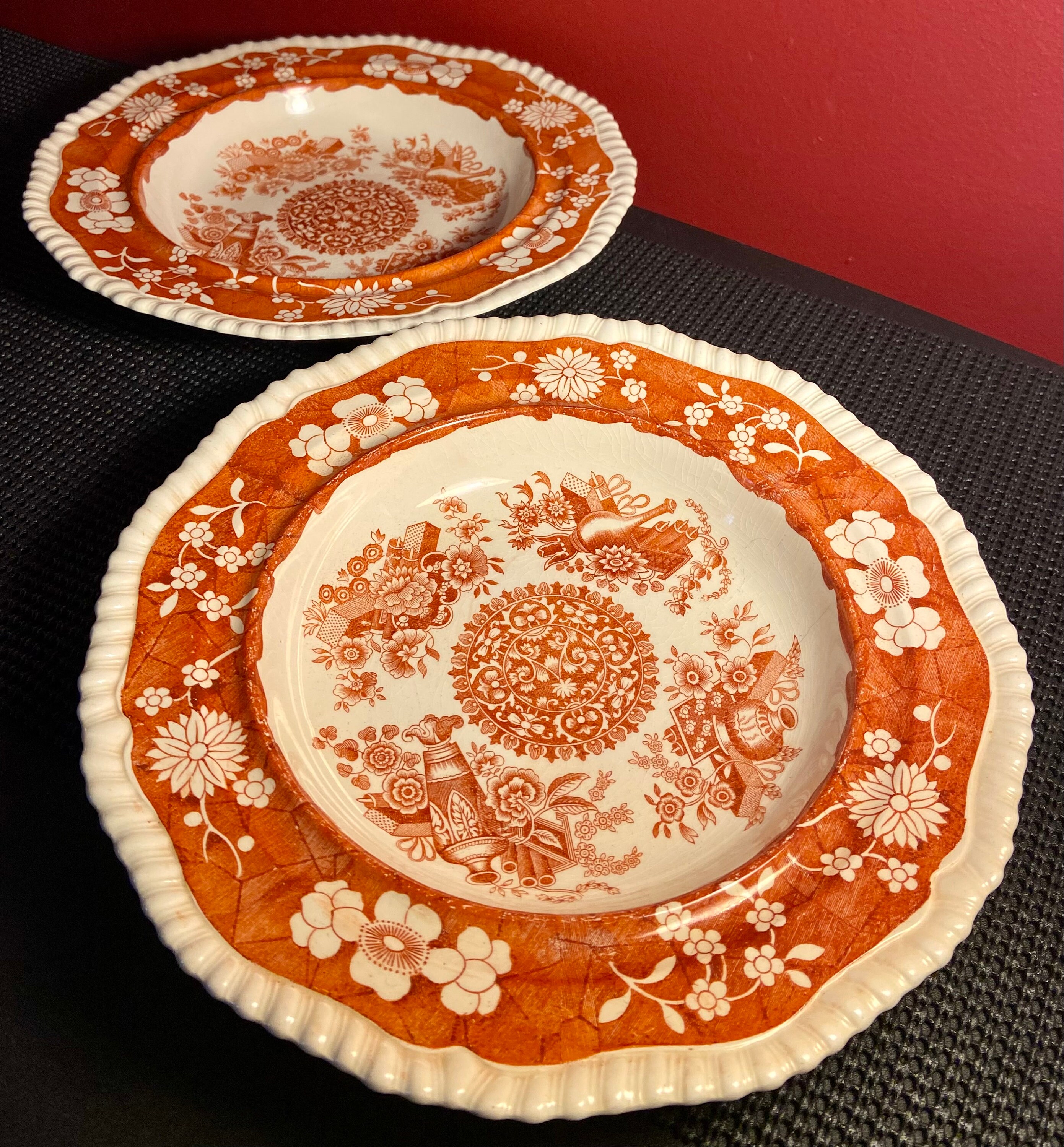 Copeland Spode England Madrid Set Ceramic Antique Salad Dish 9.5” Early ...