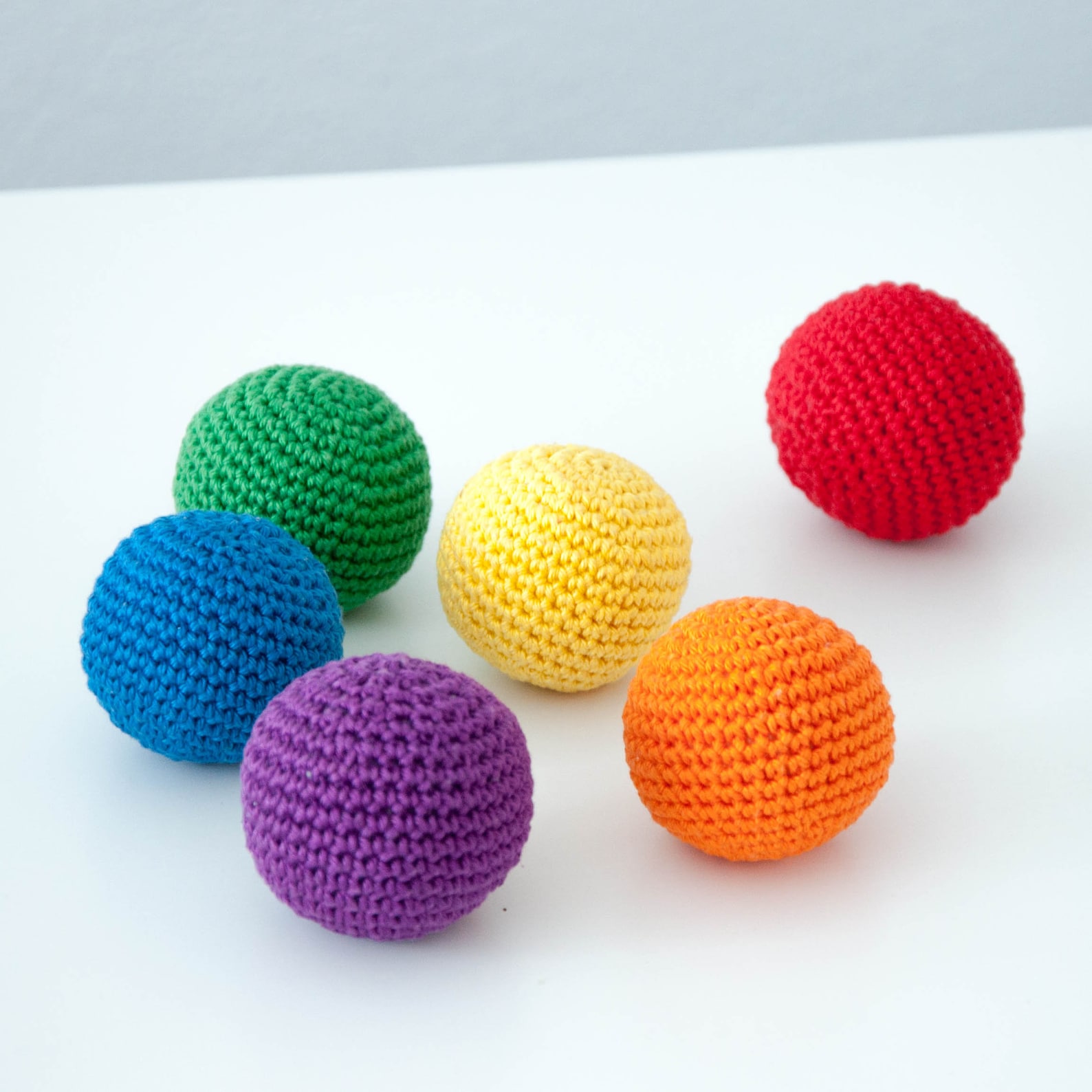 Montessori Crochet Baby Toy Pattern, Color Sorting Game Crochet Pattern ...