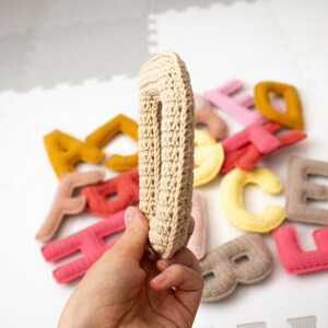 Letter D Crochet Pattern, 3D Crochet Letter Pattern, Alphabet Amigurumi ...