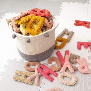 Letter P Crochet Pattern, Stuffed Amigurumi Capital Letters, Crochet ...