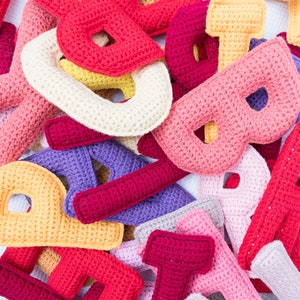 Letter O Crochet Pattern, Stuffed Amigurumi Capital Letters, Crochet ...