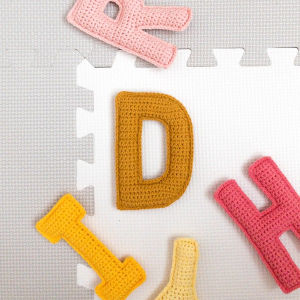 Crochet 3d Letter Pattern - Etsy