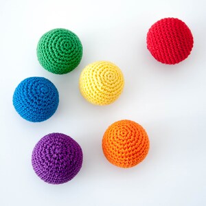 Montessori Crochet Baby Toy Pattern, Color Sorting Game Crochet Pattern ...