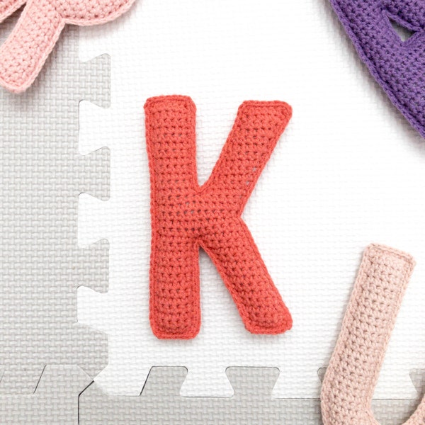 Letter K Crochet - Etsy