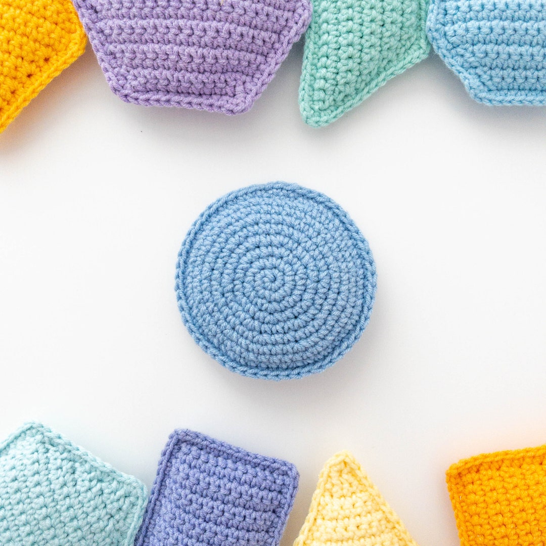 Crochet Circle Pattern, Amigurumi Circle Crochet Pattern, Crochet ...