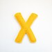 Letter X Crochet Pattern, Stuffed Amigurumi Capital Letters, Crochet ...