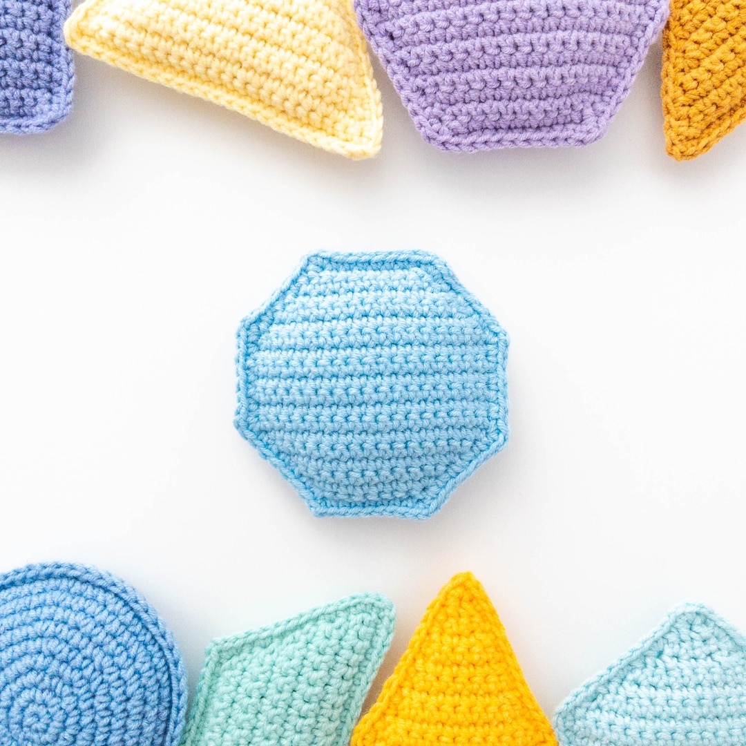 Crochet Octagon Pattern, Amigurumi Octagon Crochet Pattern, Crochet ...