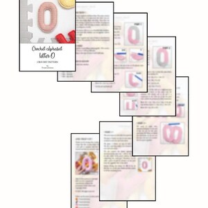 Letter O Crochet Pattern, Stuffed Amigurumi Capital Letters, Crochet ...