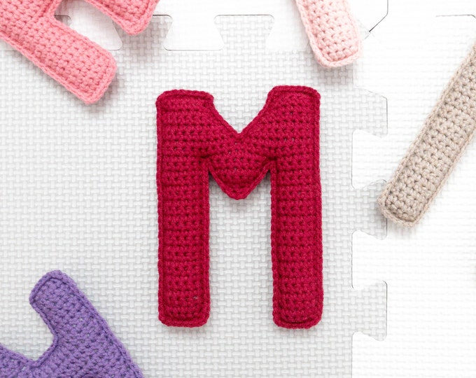 Letter L Crochet Pattern, 3D Alphabet Crochet Pattern, 3d Words Pattern ...