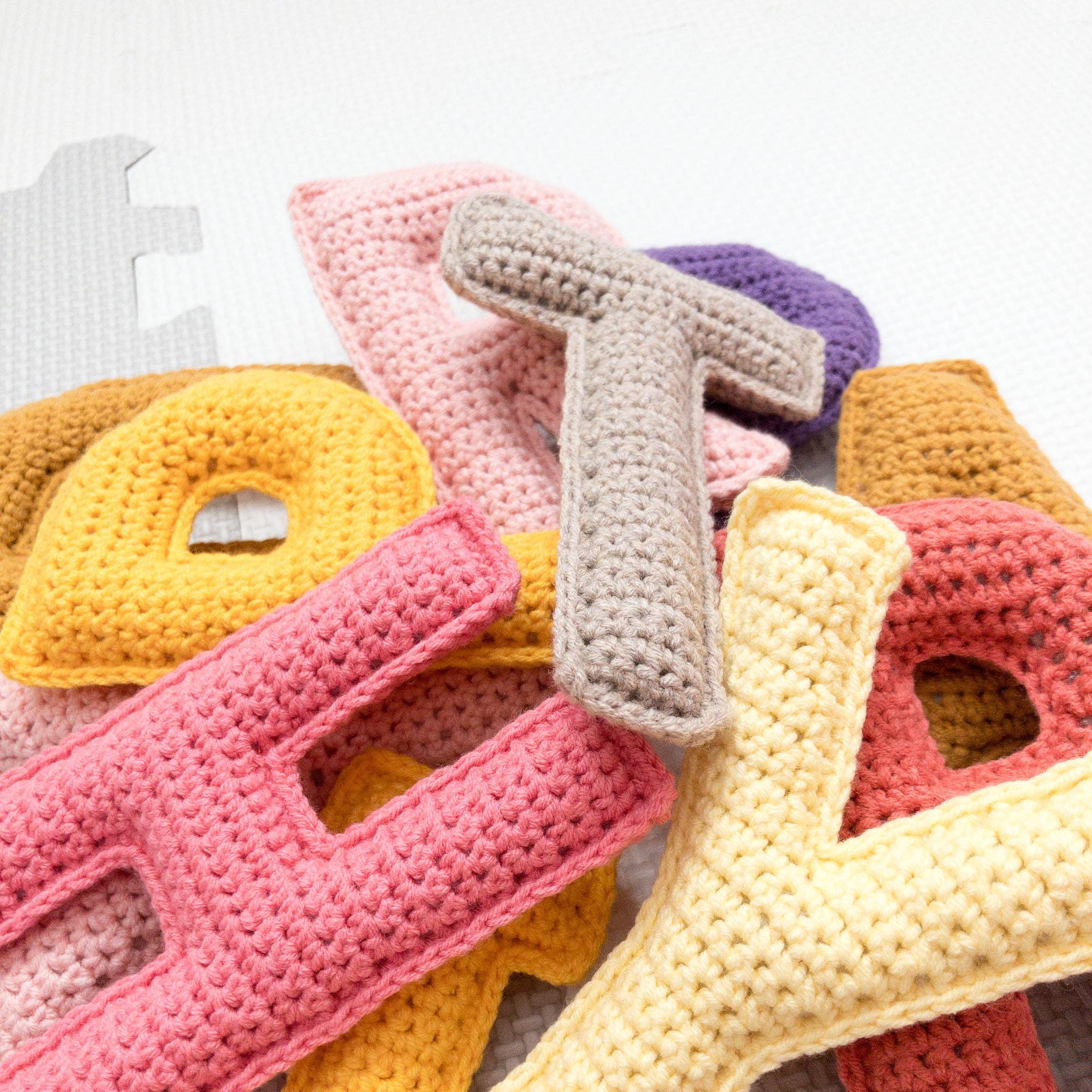 Letter G Crochet Pattern, Stuffed Amigurumi Capital Letters, Crochet ...