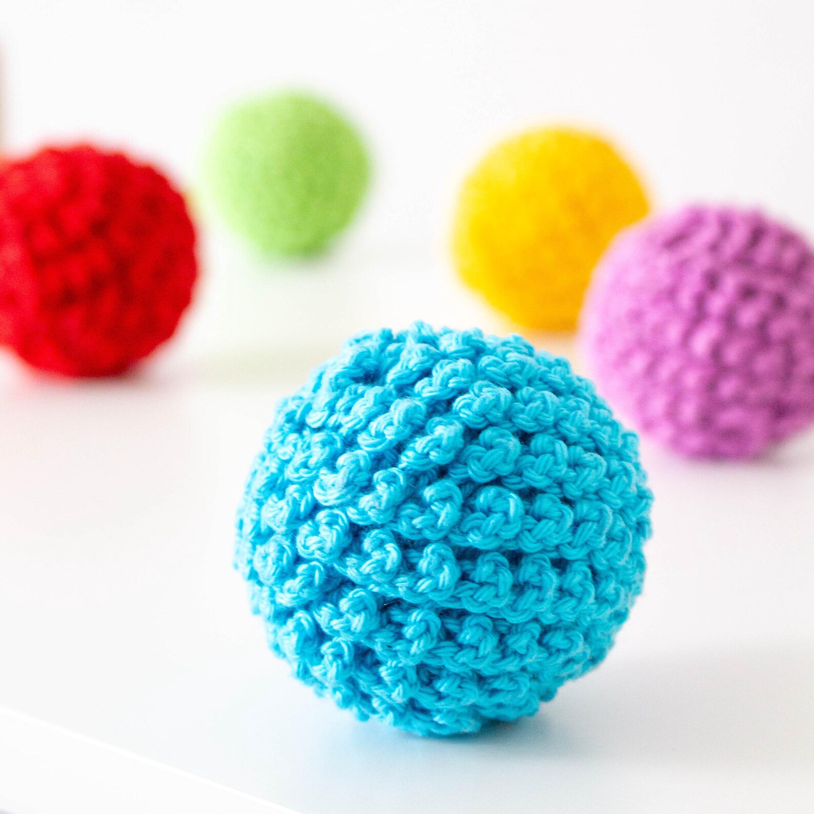 Crochet Sensory Ball Pattern, Montessori Baby Toy Crochet Pattern PDF ...