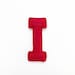 Letter I Crochet Pattern, Stuffed Amigurumi Capital Letters, Crochet ...
