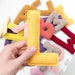 Letter L Crochet Pattern, Stuffed Amigurumi Capital Letters, Crochet ...
