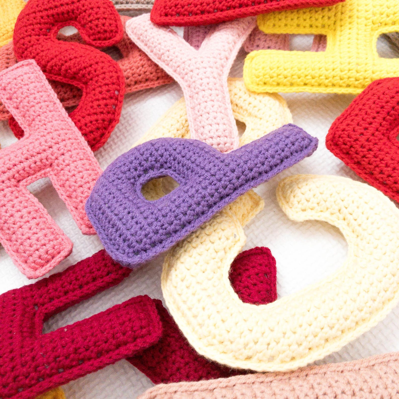 Letter T Crochet Pattern, Stuffed Amigurumi Capital Letters, Crochet ...