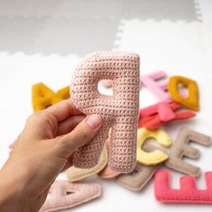 Letter R Crochet Pattern, Stuffed Amigurumi Capital Letters, Crochet ...