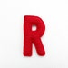 Letter R Crochet Pattern, Stuffed Amigurumi Capital Letters, Crochet ...