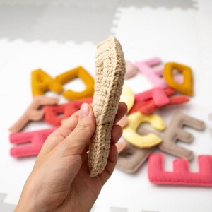 Letter P Crochet Pattern, Stuffed Amigurumi Capital Letters, Crochet ...