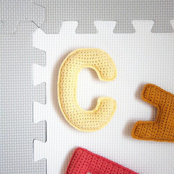 Crochet 3d Letter Pattern - Etsy