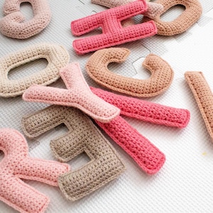 Letter R Crochet Pattern, Stuffed Amigurumi Capital Letters, Crochet ...