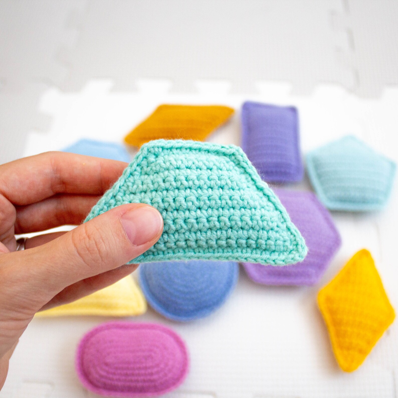 Crochet Trapezoid Pattern, Amigurumi Trapezoid Crochet Pattern, Crochet ...