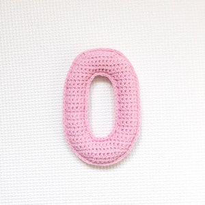 Letter O Crochet Pattern, Stuffed Amigurumi Capital Letters, Crochet ...
