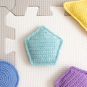 Crochet Pentagon Pattern, Amigurumi Pentagon Crochet Pattern, Crochet ...