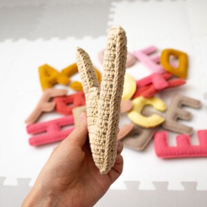 Letter W Crochet Pattern, Stuffed Amigurumi Capital Letters, Crochet ...