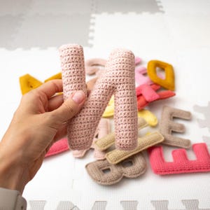Letter N Crochet Pattern, Stuffed Amigurumi Capital Letters, Crochet ...