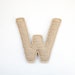 Letter W Crochet Pattern, Stuffed Amigurumi Capital Letters, Crochet ...