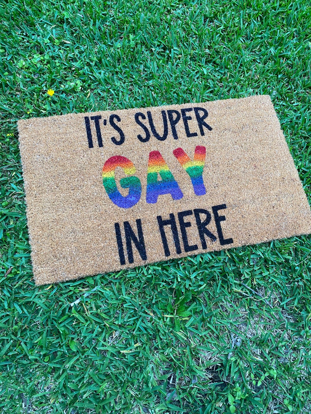 Doormat, Rug, Funny Sayings, Gay, Fabulous Doormat, Lgbtq - Etsy