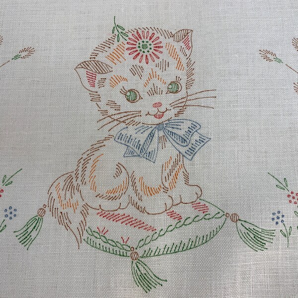 Stamped Embroidery Kits - Etsy