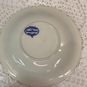 Copeland Spode's Tower England Blue Teacup and Saucer Old Mark Copeland ...