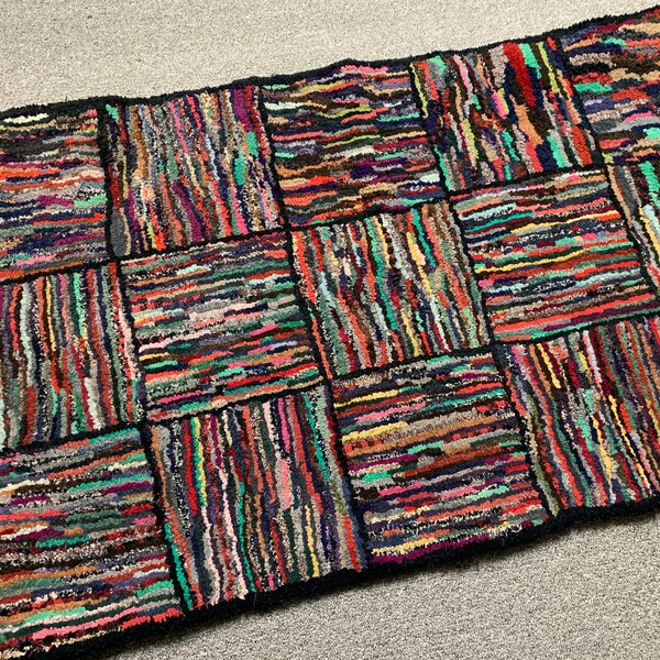 Primitive Hooked Rugs - Etsy