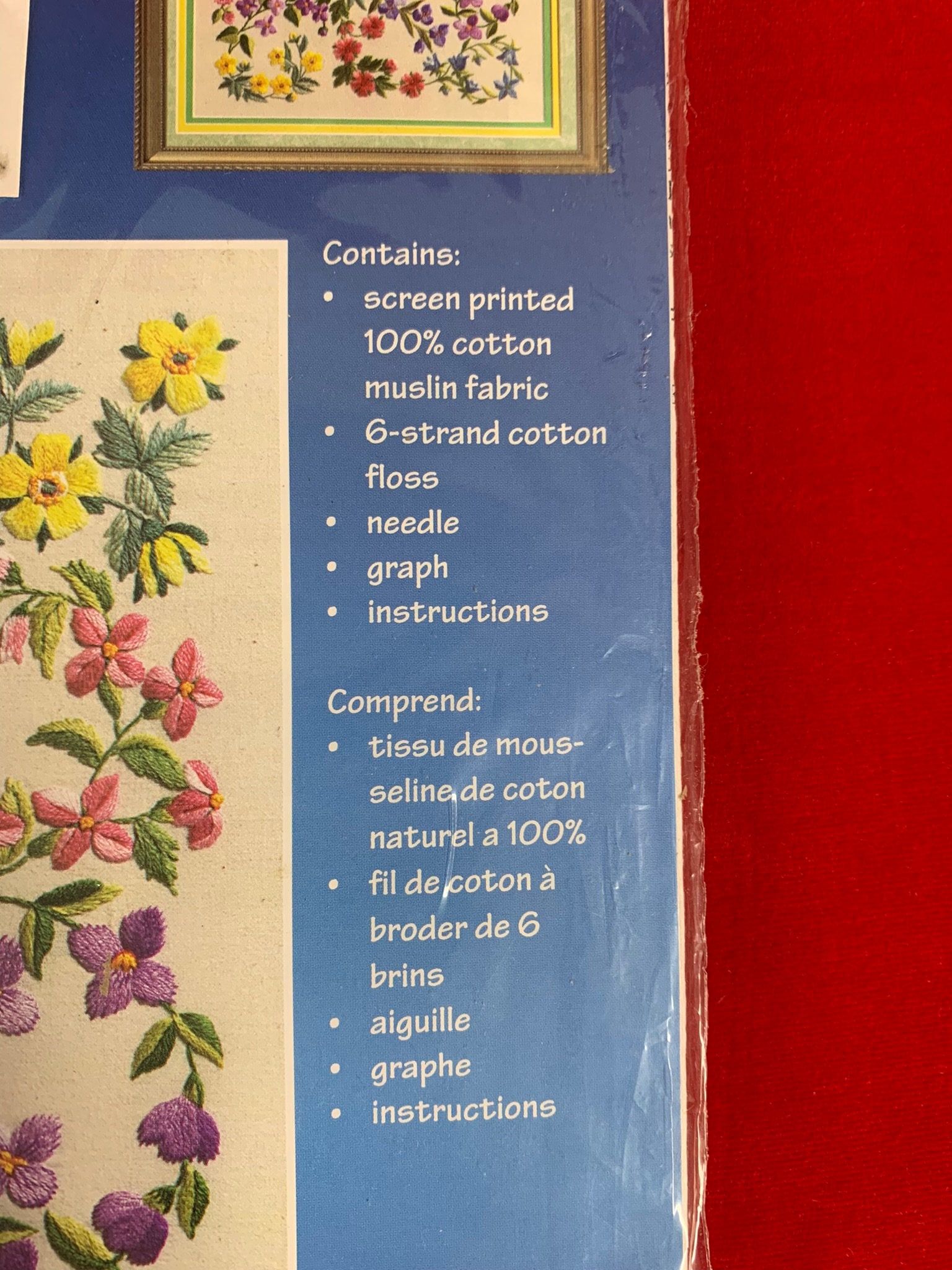 Janlynn Wildflower Medley Embroidery Kit 04-748 Unopened - Etsy