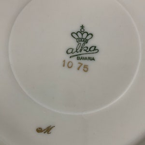 Alka Bavaria China Teacup, Saucer, Cake Plate Set Tea Trio Alka Bavaria ...