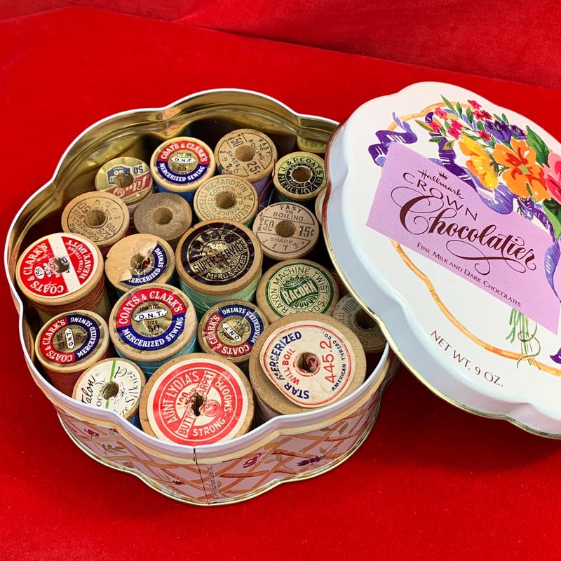 Vintage Thread Spool - Etsy