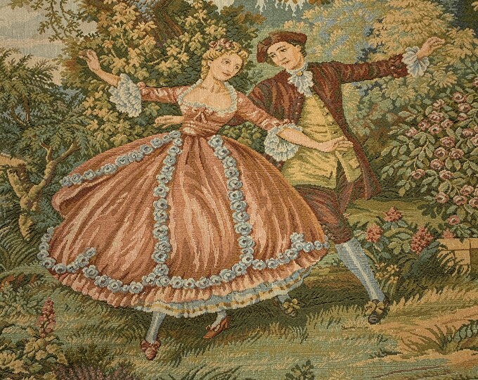 Silvania Italian Danza Tapestry 16 In. X 28 In. | Tapestry With Raw ...