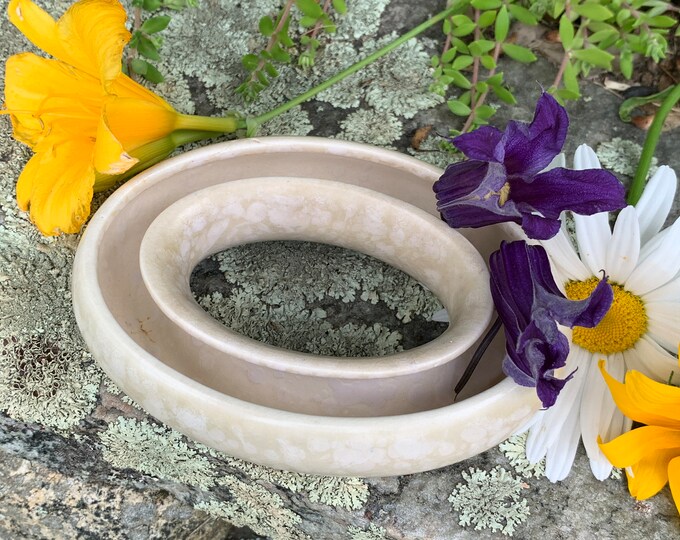 Royal Cauldon England Small Oval Flower Ring Pansy Ring Vase| 5 In. X 3 ...